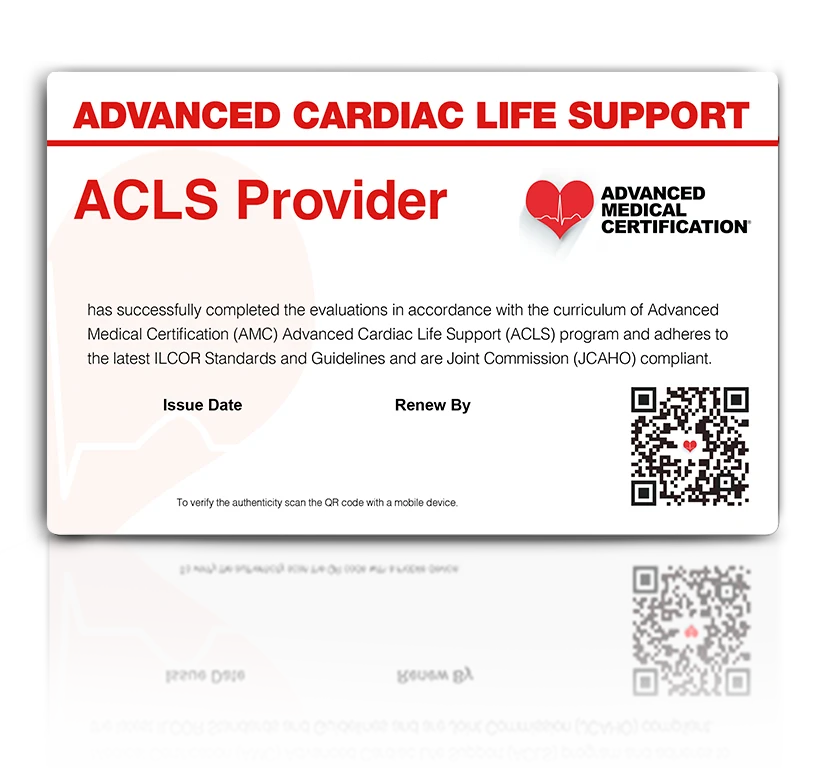 Free Online ACLS Certification Course - Advanced Medical Certification ...