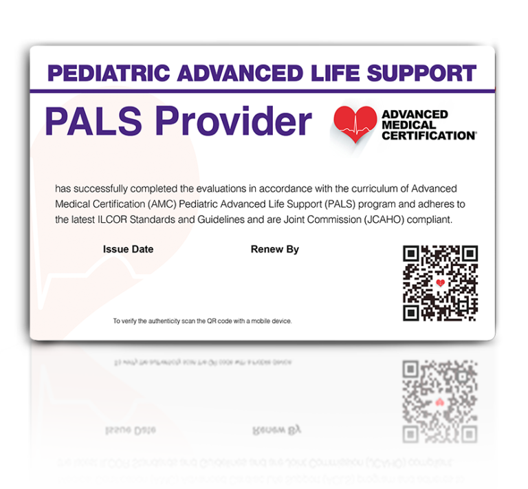 PALS Certification - 100% Online - Certify in Under 1 Hour