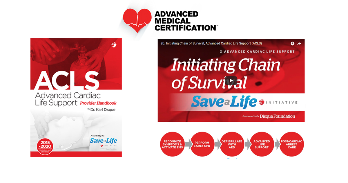 Starting the Chain of Survival - ACLS Online Handbook