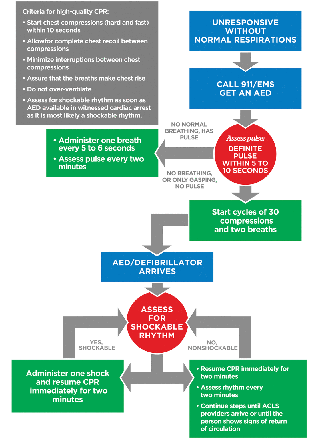 Pediatric Basic Life Support Algorithm - BLS Online Handbook