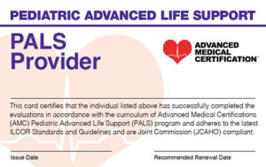 Online PALS Certification, Recertification & For Life Options