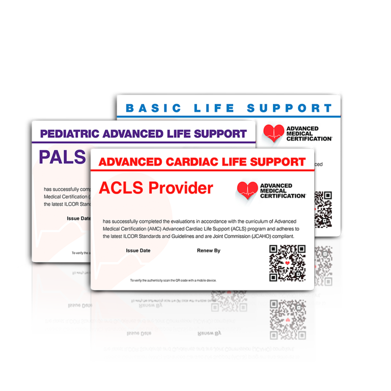 Online ACLS Certification, Recertification & For Life Options