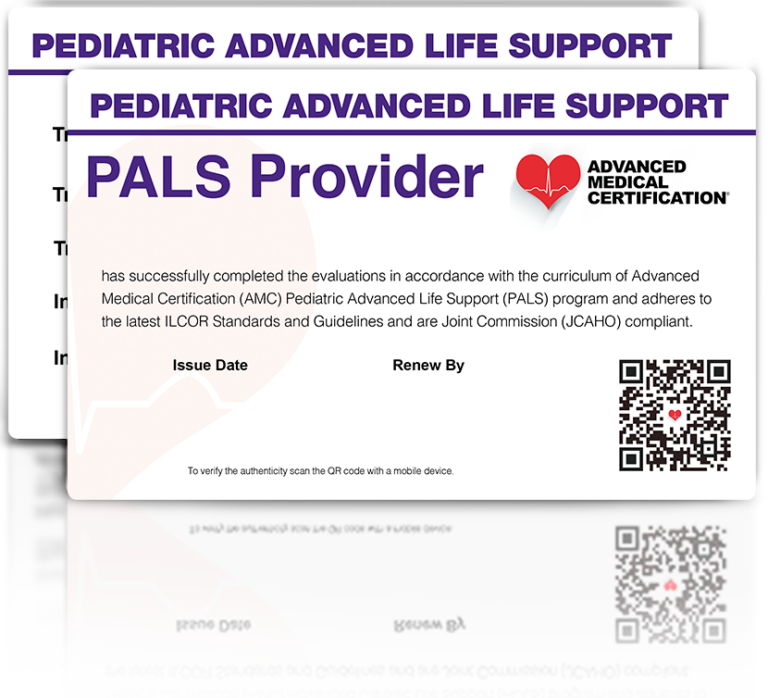 PALS Certification - 100% Online - Certify in Under 1 Hour